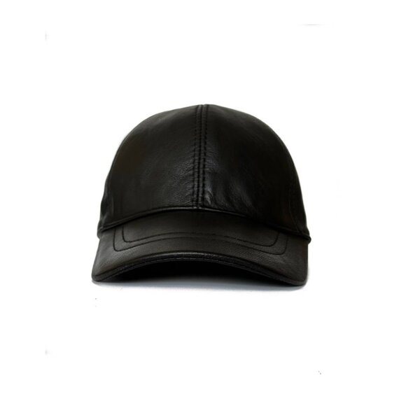 Lukkiu | Accessories | Leather Cap 0 Real Unisex Leather Baseball Cap 3 ...